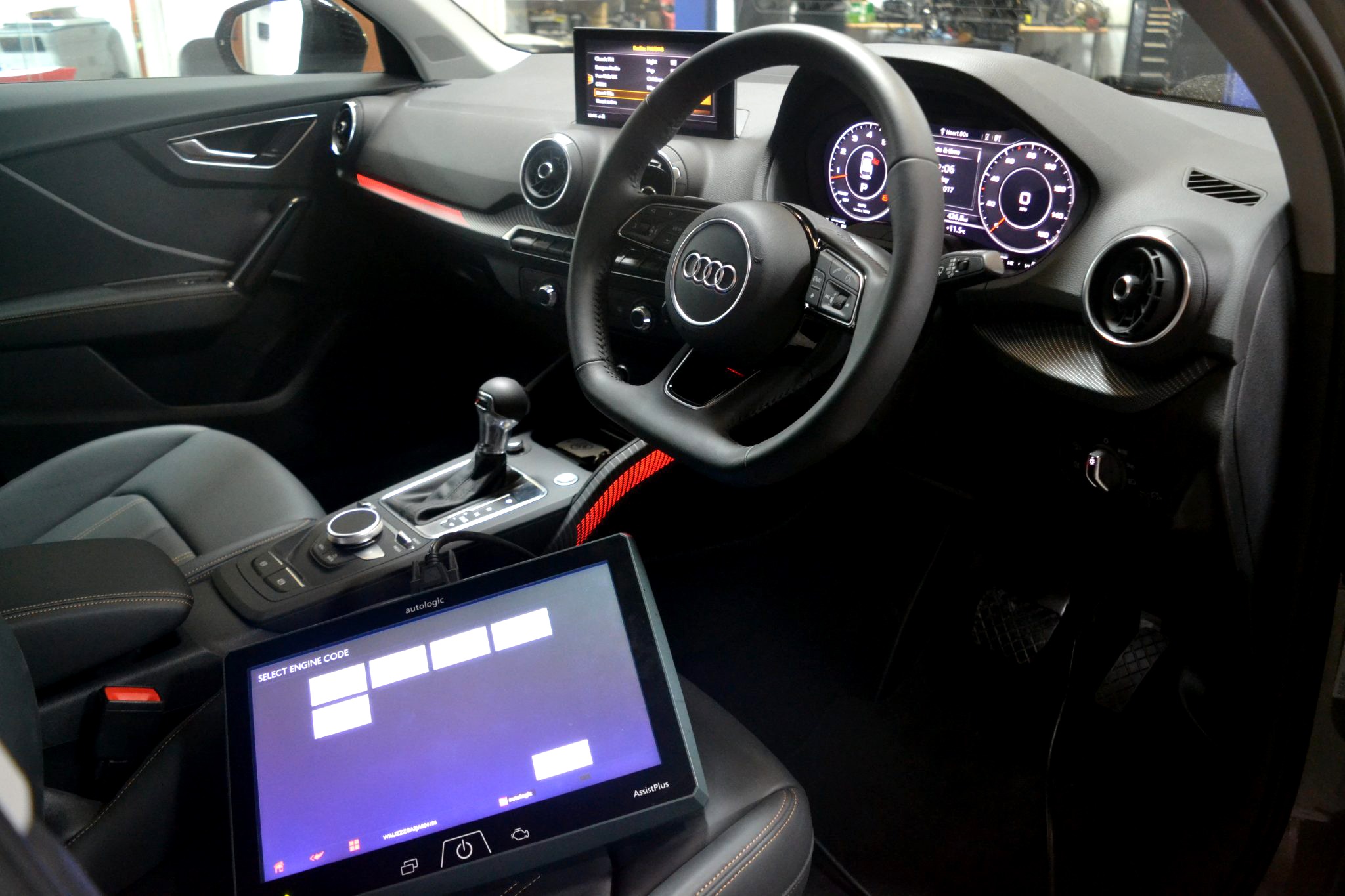 We use all of the latest Audi tech